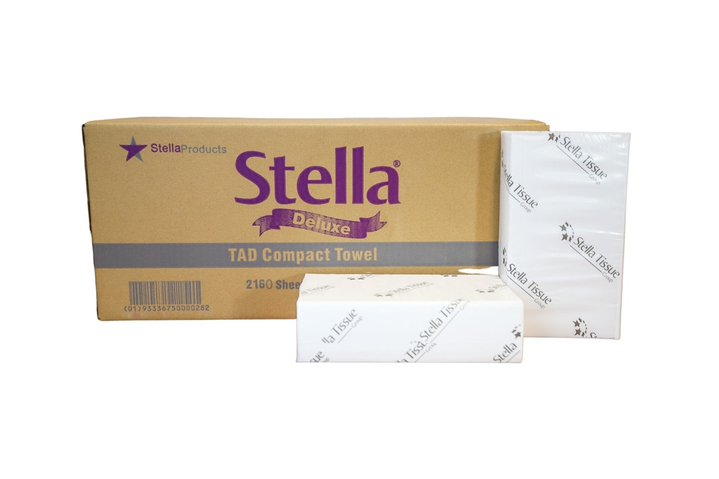 Stella Deluxe Compact Folded Paper Hand Towels